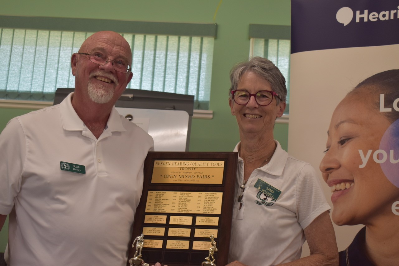 Hearing Life Mixed Pairs Results - Parksville Lawn Bowling Club